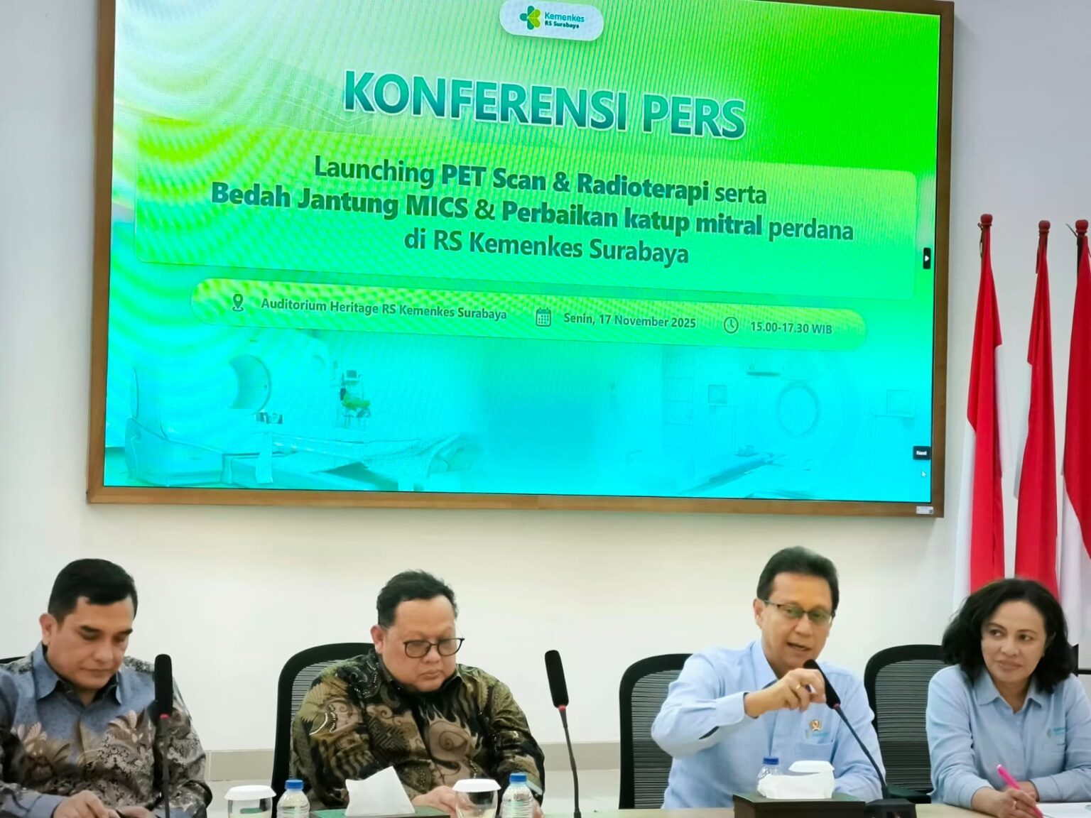 Menkes Resmikan Layanan PET Scan & Radioterapi di RS Kemenkes Surabaya ...